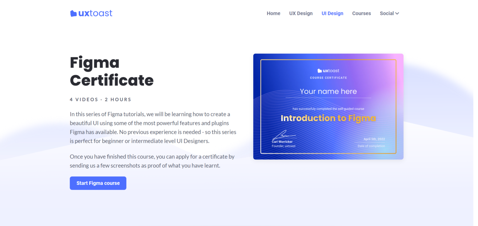 6 Best Free Figma Courses in 2024 - Pixels Wizard
